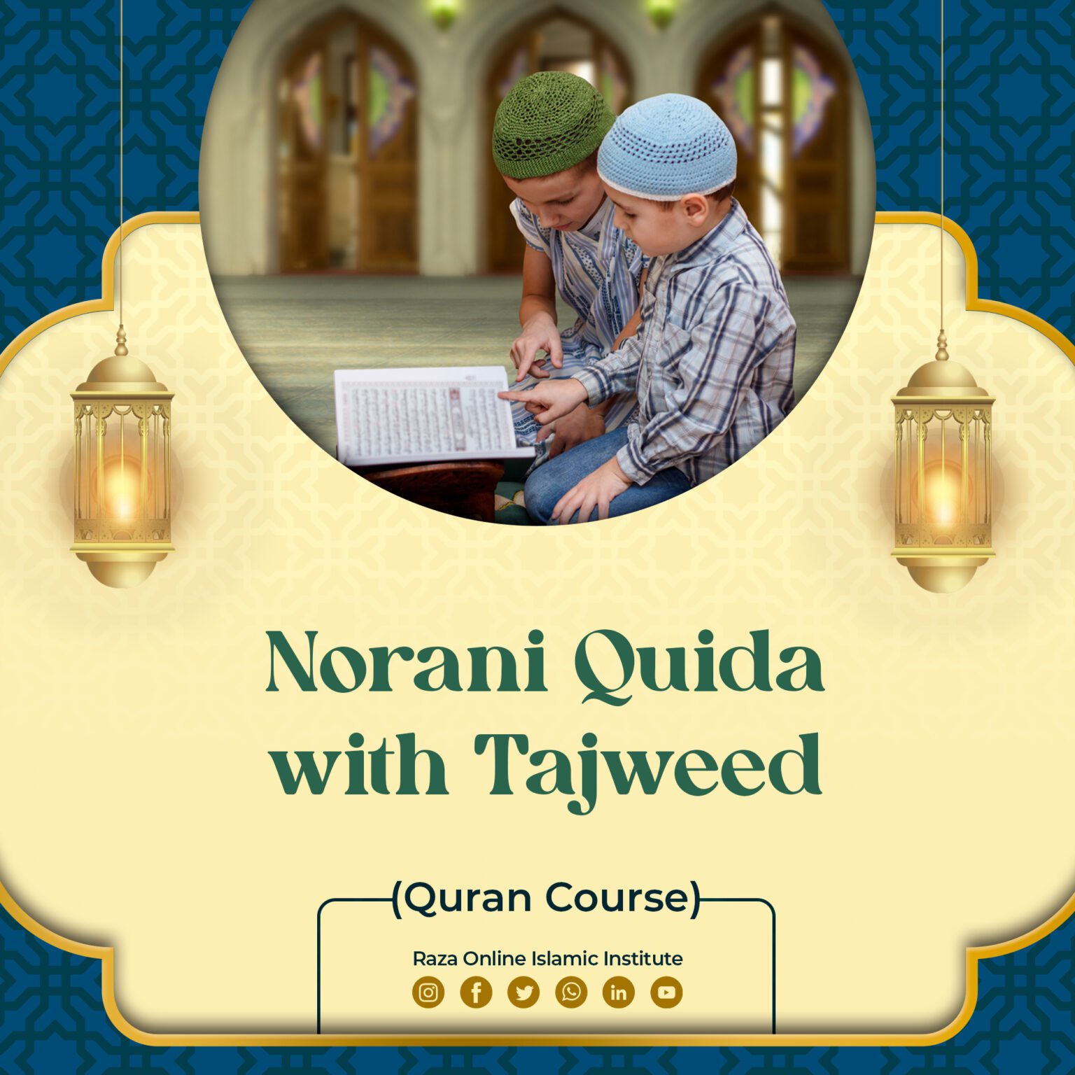 Norani Qaida Online Course | Learn Quran in USA, UK & Canada